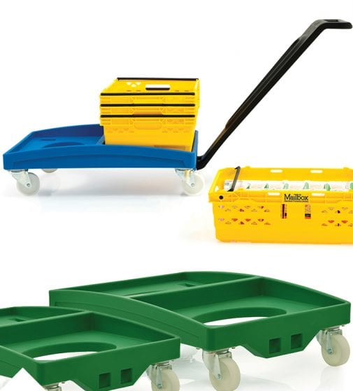 Heavy duty double dolly - Mailbox products