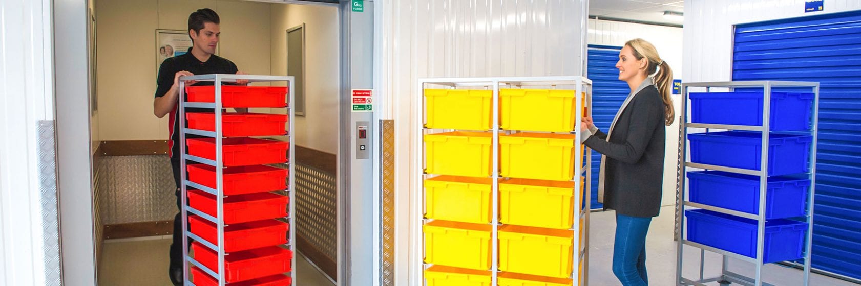 Euro container trolley - Mailbox products